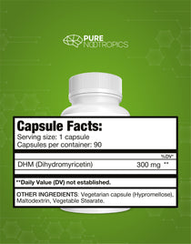 Buy DHM (Dihydromyricetin) Capsules by Pure Nootropics