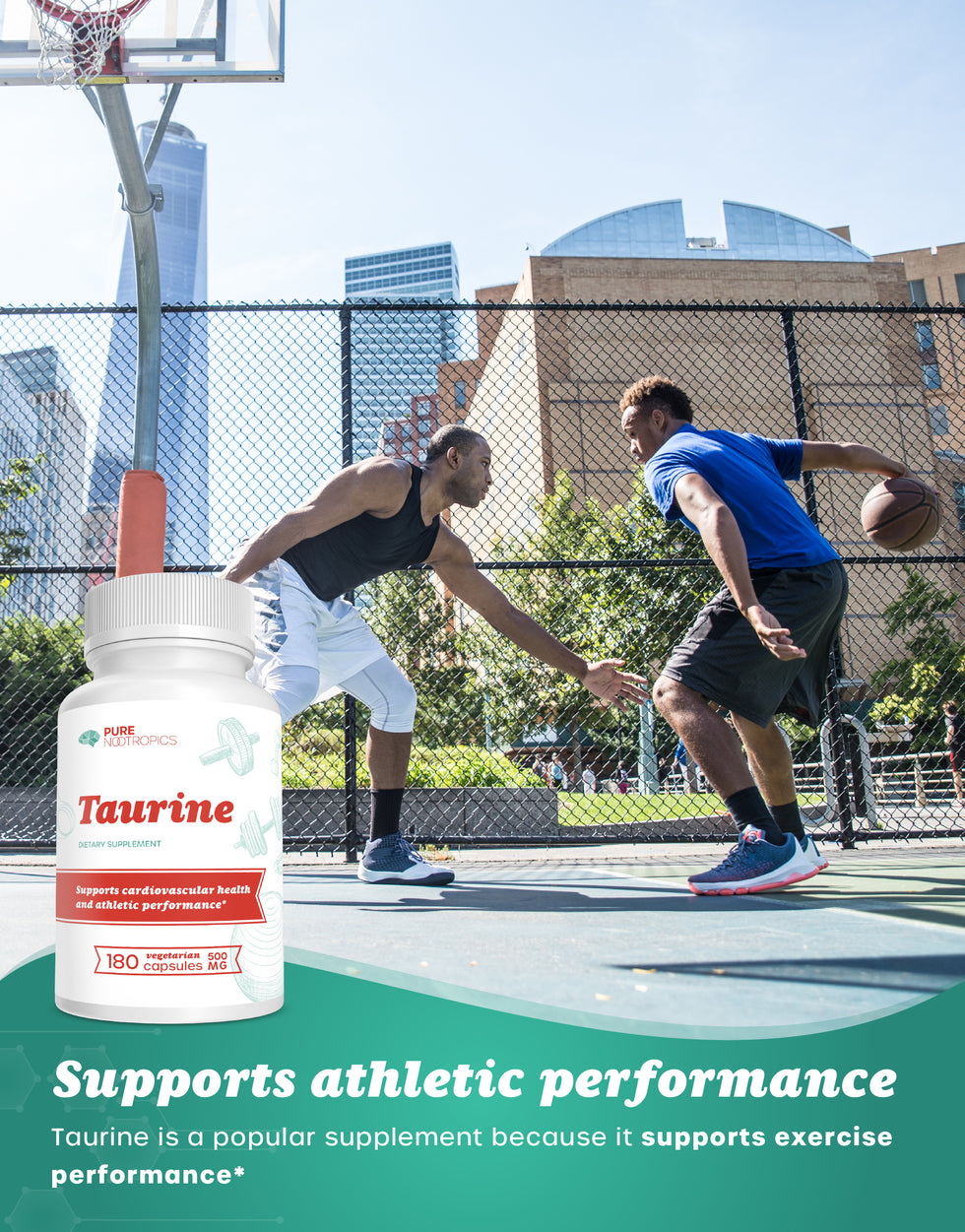 Taurine Capsules – Pure Nootropics