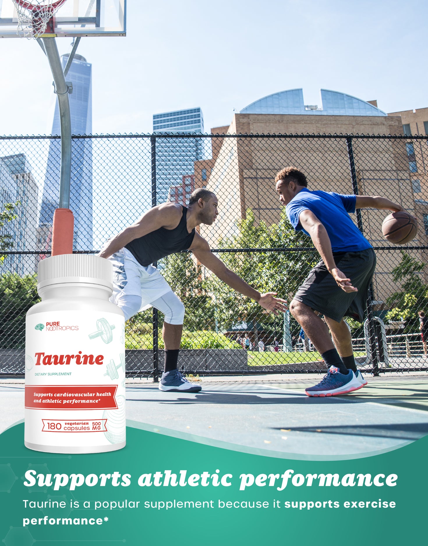 Taurine Capsules – Pure Nootropics