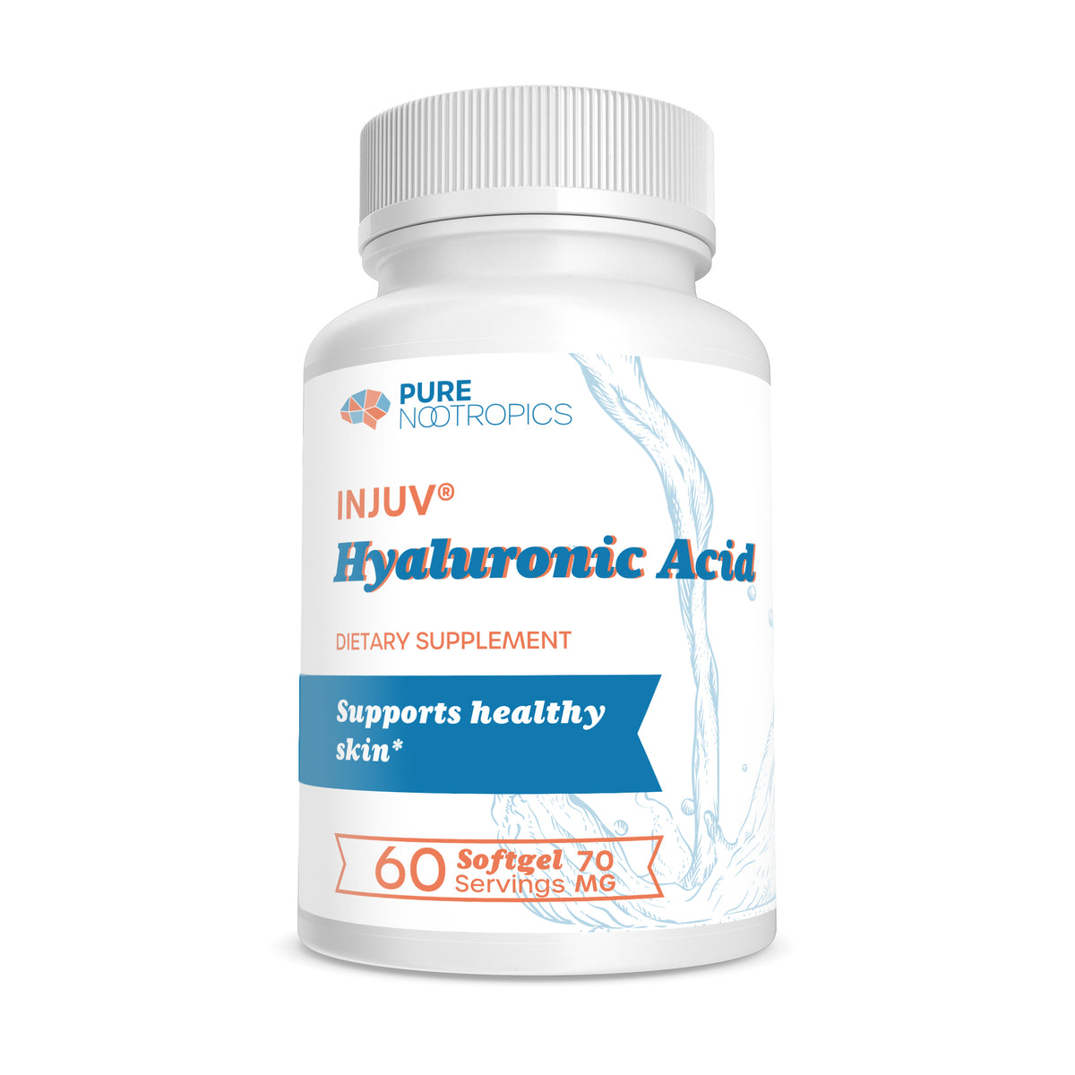 Buy Injuv® Hyaluronic Acid Softgels by Pure Nootropics