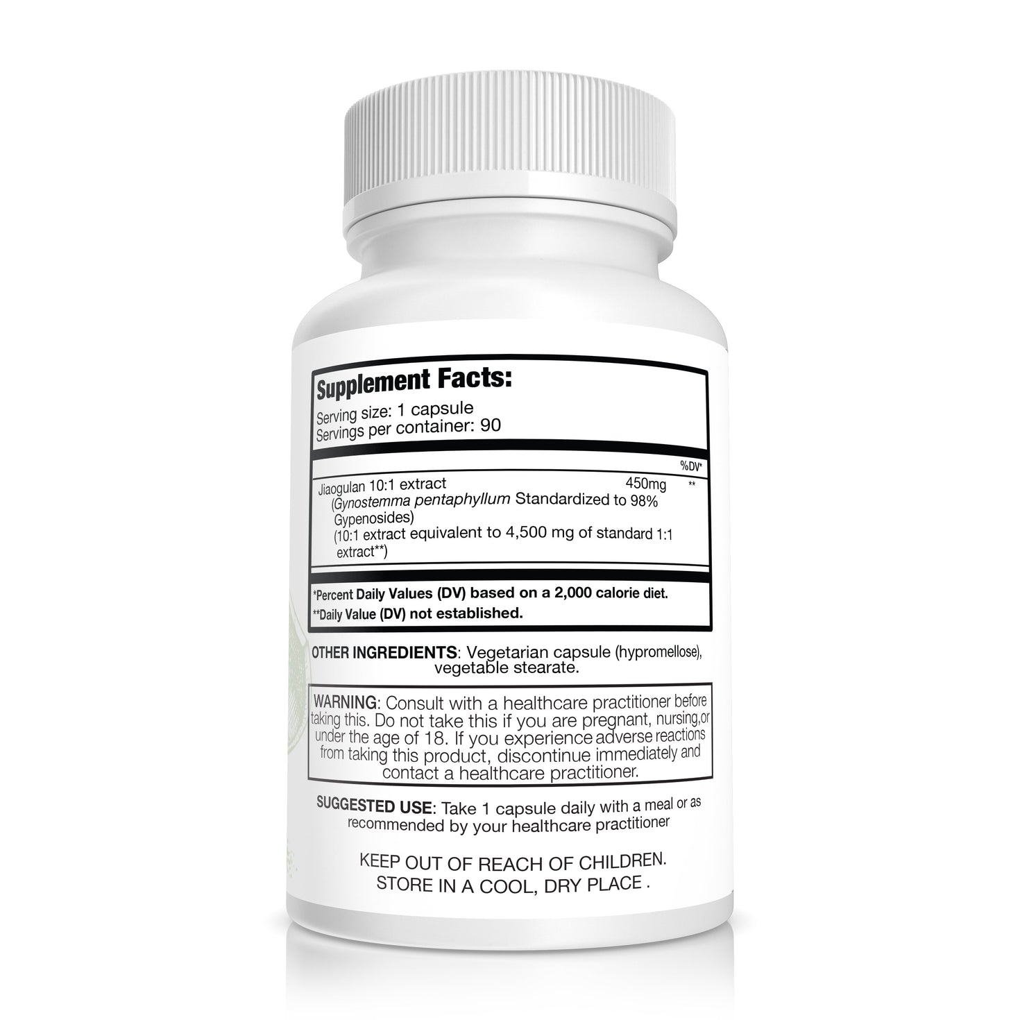 Jiaogulan (Gynostemma) Capsules – Pure Nootropics