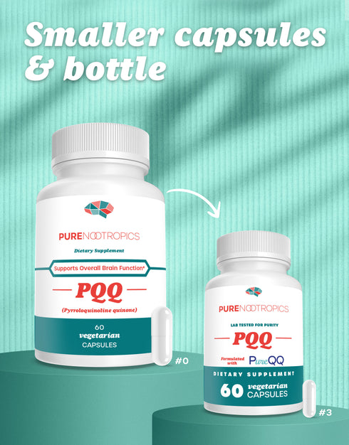 PQQ (Pyrroloquinoline quinone) Capsules or Powder – Pure Nootropics