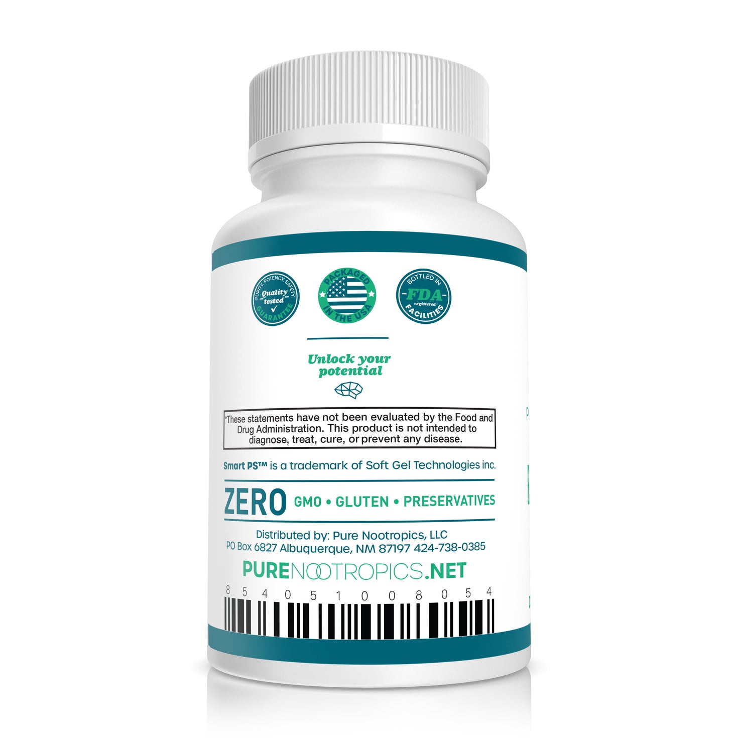 Buy Smart PS™ (Phosphatidylserine) Softgels by Pure Nootropics